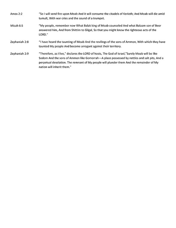 On the historicity of Moab and the Moabites and of Ammon and the ...